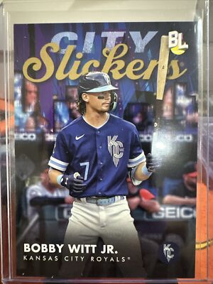 2023 Topps Big League BOBBY WITT JR Kansas City Royals CITY SLICKERS | eBay
