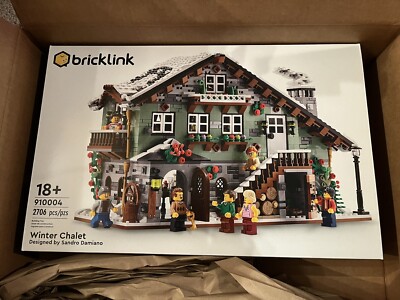 LEGO BrickLink Designer Program 3 Winter Chalet Christmas Cabin Village ...