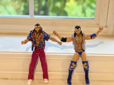 WWE Wrestling Mattel Elite Flashback Series Razor Ramon Scott Hall Lot ...