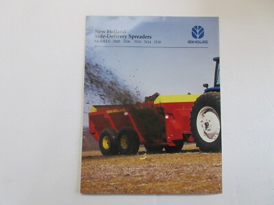 New Holland 3102 3106 3110 3114 3118 Side-Delivery Spreaders Brochure 6 ...