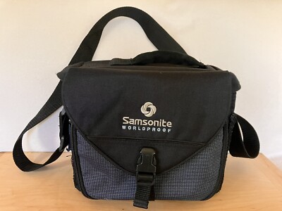 Samsonite WorldProof Camera Case Carrying Bag Padded w Adjustable ...