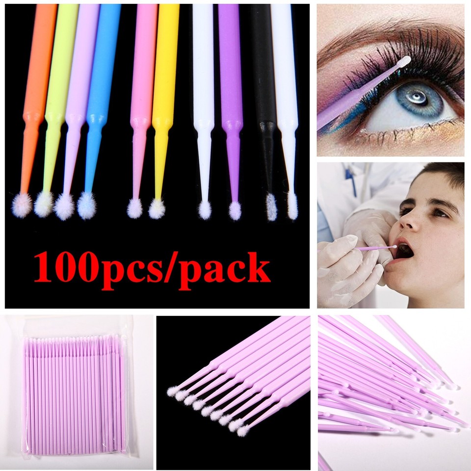 Dental Microbrush Micro Brush Applicator Tip Regular/Fine/Ultrafine 4 ...