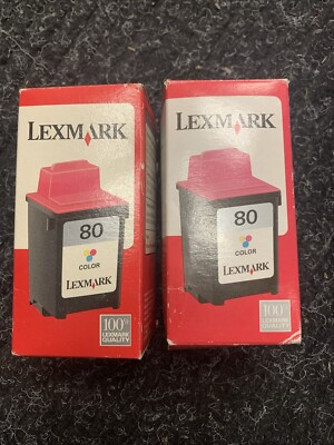 CARTOUCHE D'ENCRE LEXMARK 85 COULEUR 80 COULEUR NEUF LOT | eBay