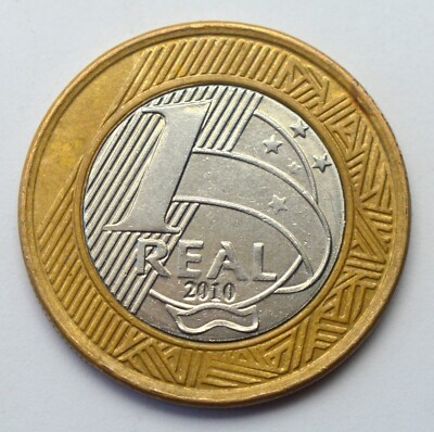 BRAZIL 1 REAL 2010 OLD COIN | eBay