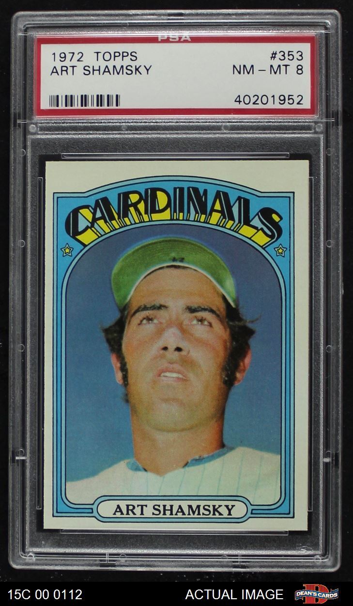 1972 Topps - #353 Art Shamsky for sale online | eBay