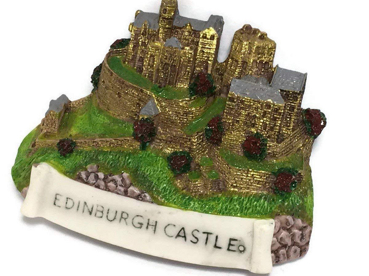 Edinburgh Castle Scotland Souvenir Collection 3D Fridge Refrigerator ...