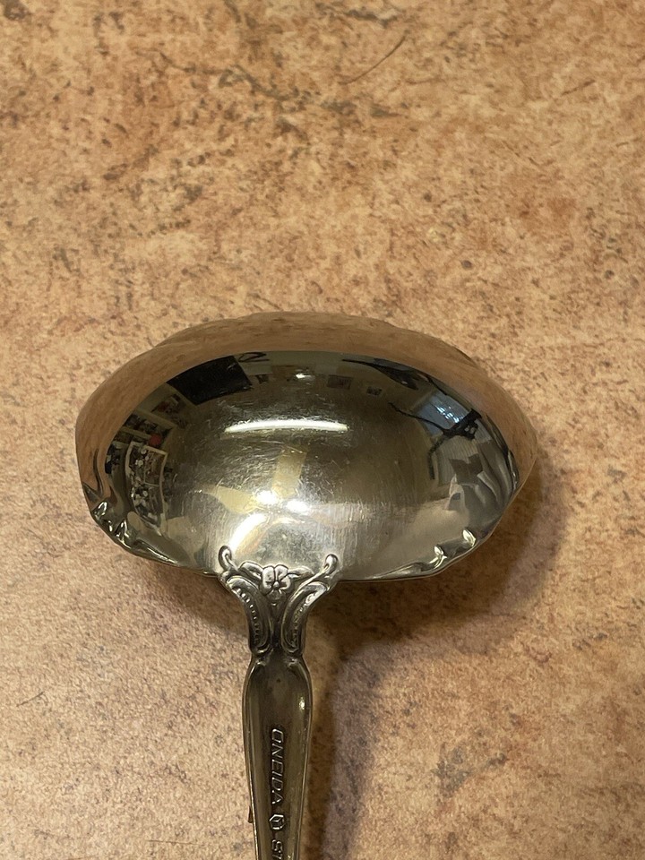 Vintage Oneida Michelangelo Heirloom Cube Ladle Knife Spoon Bundle Set ...