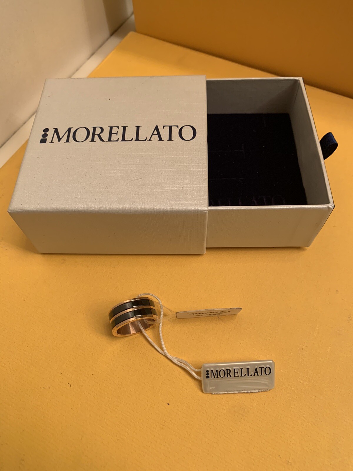 Brand New Morellato Jewelry Black And Gold Color Pure Ceramics Womans ...
