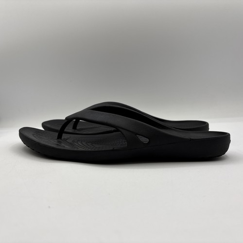 Crocs Kadee II Flip Women's Size 8 Black 202492 Casual Flip Flops ...