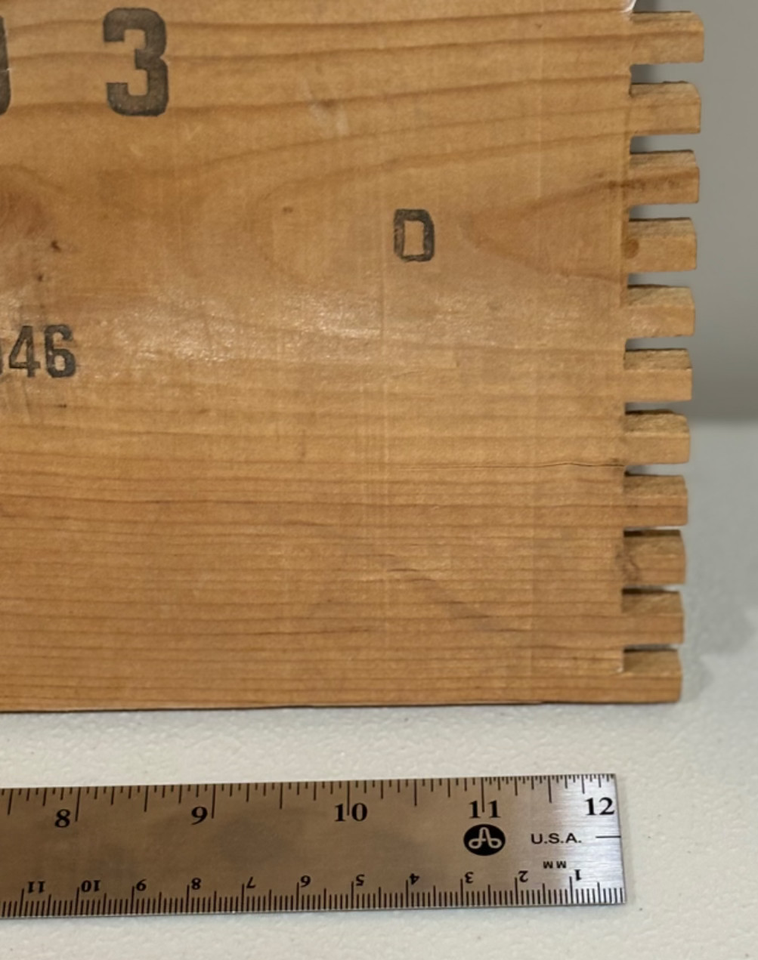 1946 DuPont Explosives Dynamite Wooden Box panel - antique dynamite box ...