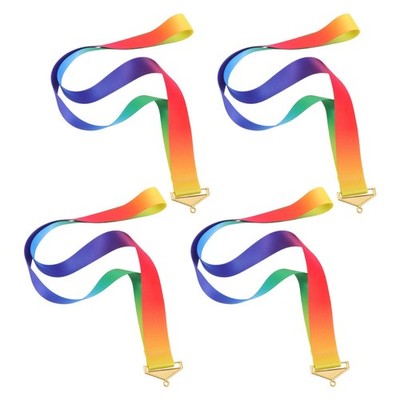 4 Pcs Medal Ribbon Straps Ribbons for Student Awards Lanyard Lanyards ...