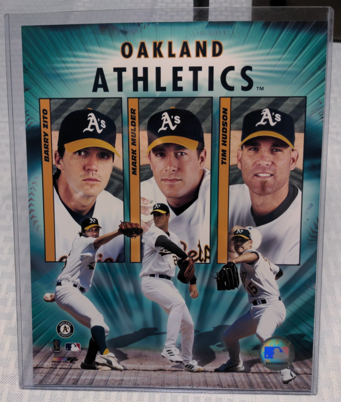 OAKLAND A'S Barry Zito / Tim Hudson / Mark Mulder Oakland A's 8x10 ...