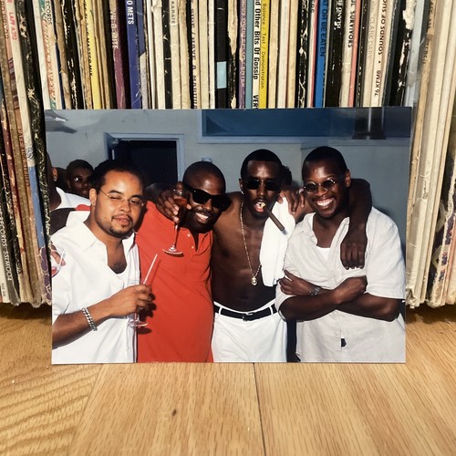 Rare Photo Puff Daddy Party Sean Combs Andre Harrell HipHop Rap 90’s ...