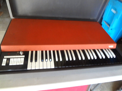 Vox Jaguar V 304 Vintage Organ Keyboard Italian w/ Z Legs, Case, Pedal ...