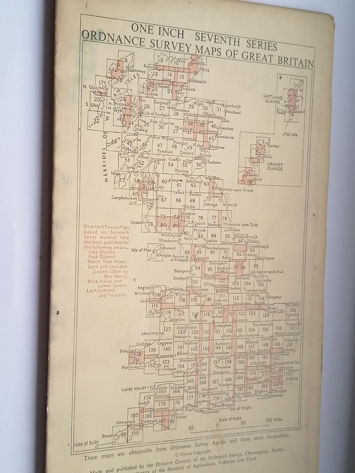 Vintage Road Map Of England pocket atlas Fakenham Norfolk River Wensum ...