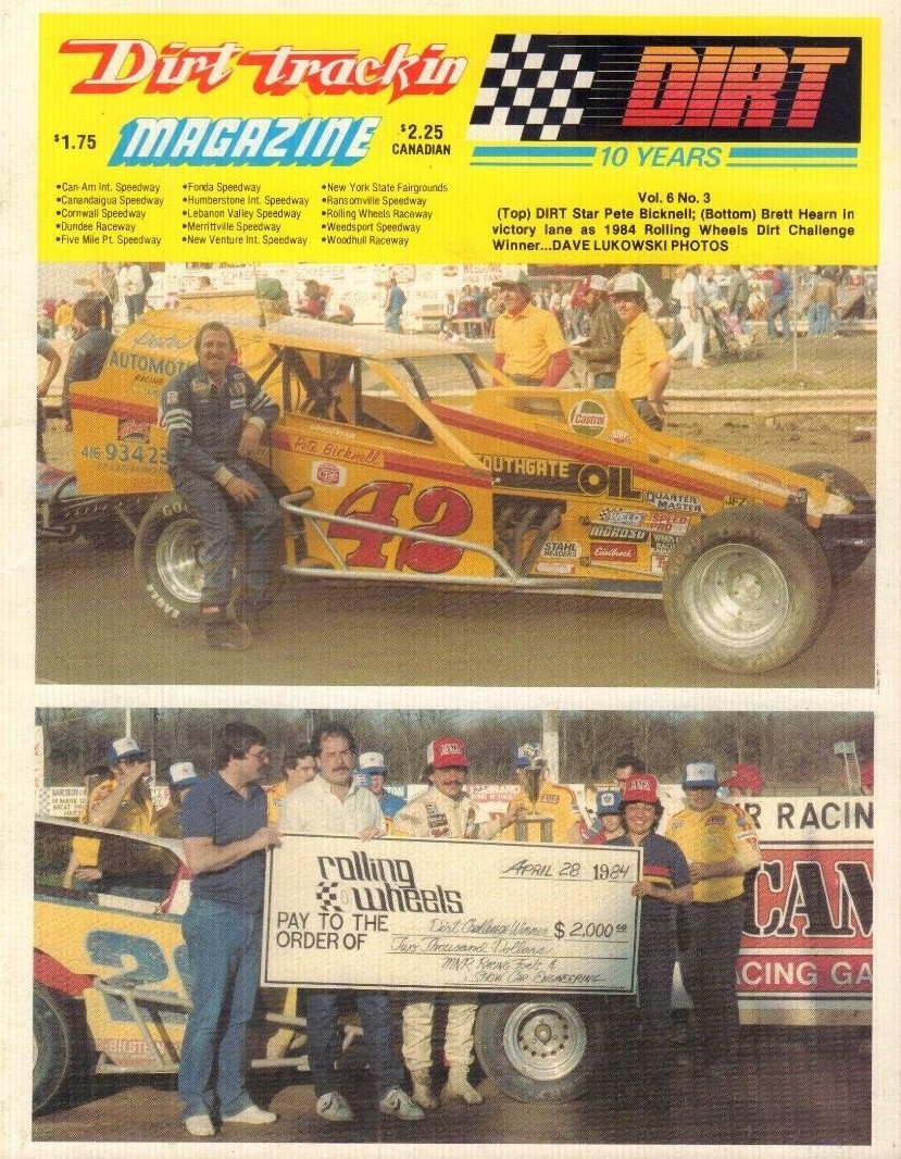 Dirt Trackin Magazine Pete Bicknell Brett Hearn Vol.6 No.3 050118nonr ...