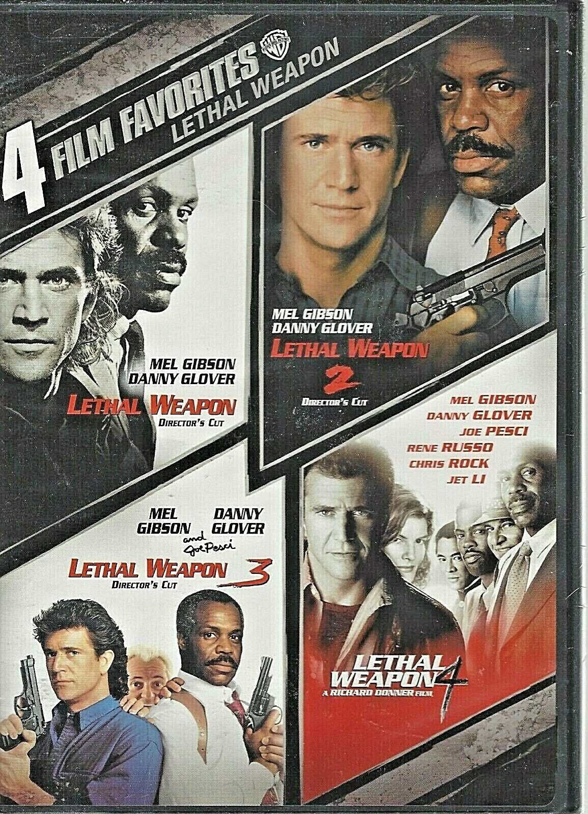 New & Sealed - 4 Film Favorites: Lethal Weapon (DVD, 2007, 2-Disc Set ...
