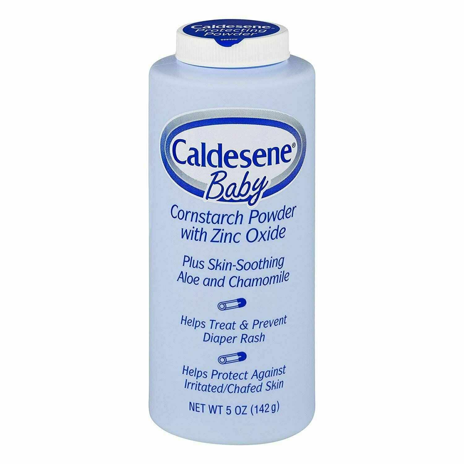 Caldasene Baby Cornstarch Powder Zinc Oxide Prevent Diaper Rash 5 oz ...
