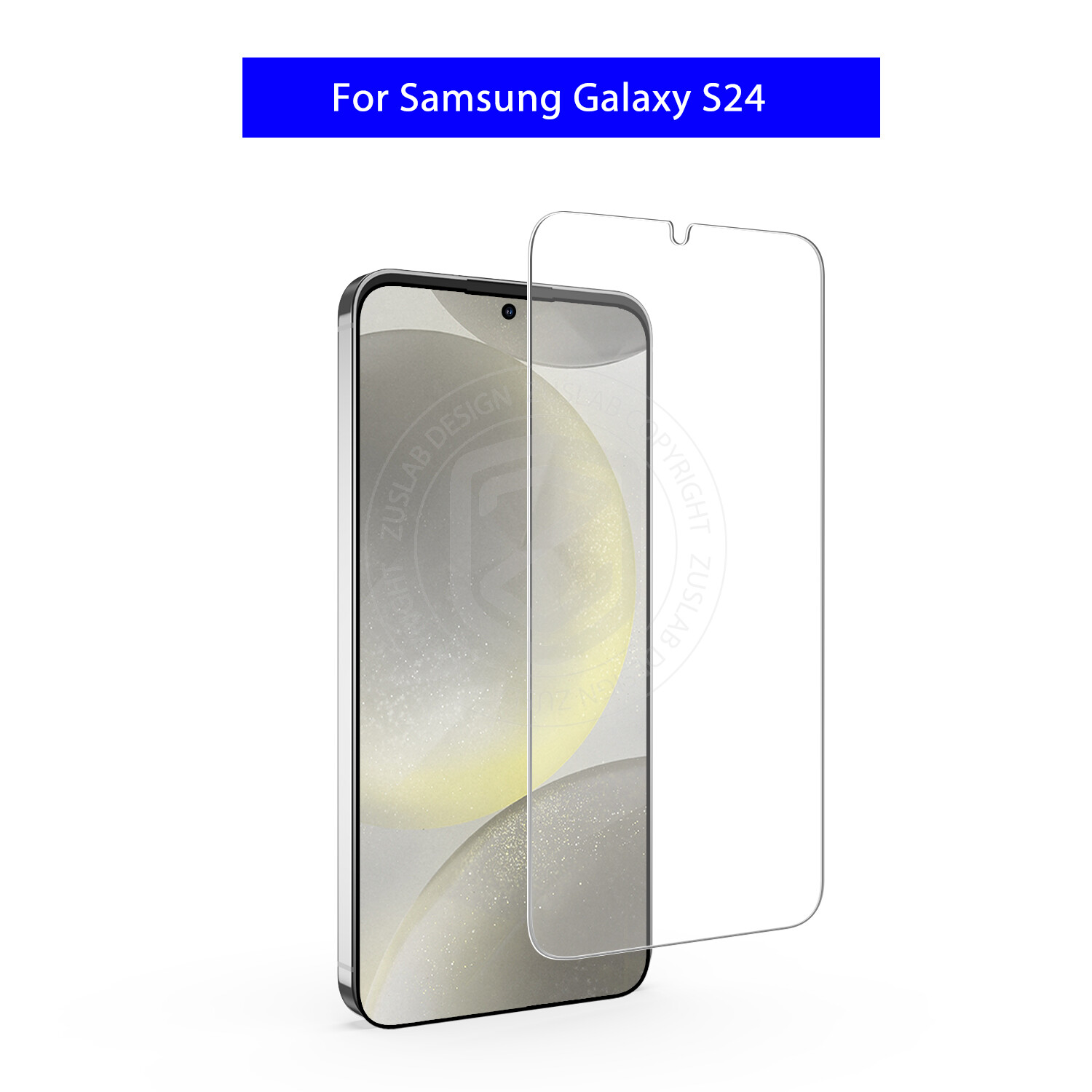 For Samsung Galaxy S24/ Ultra/ Plus / FE Clear Tempered Glass Screen ...