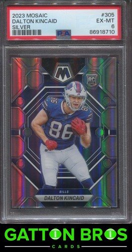 2023 Mosaic Dalton Kincaid Silver #305 PSA 6 EX-MT | eBay