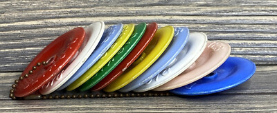 Vintage Diskies Mulitcolored Plastic Chips Discs | eBay