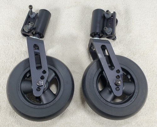 Quickie 2 Manual Wheelchair Caster Wheels 6” & Fork 9” | eBay