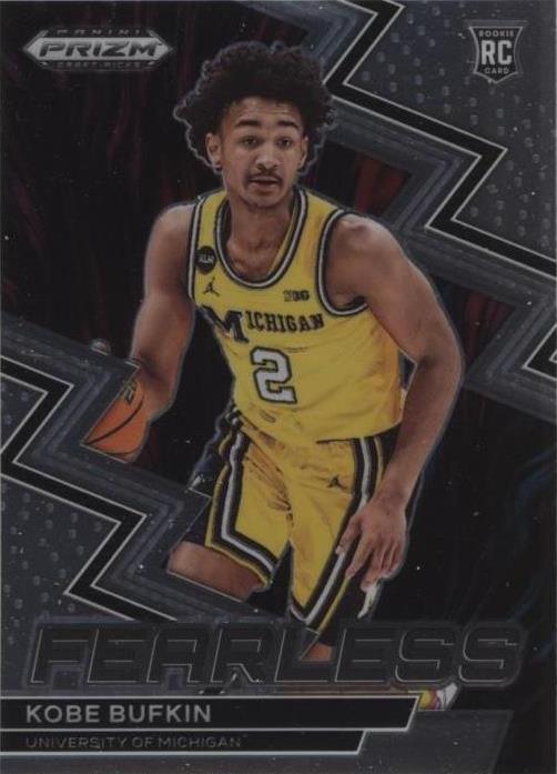 2023 Panini Prizm Draft Picks - Fearless Kobe Bufkin #15 (RC) for sale ...