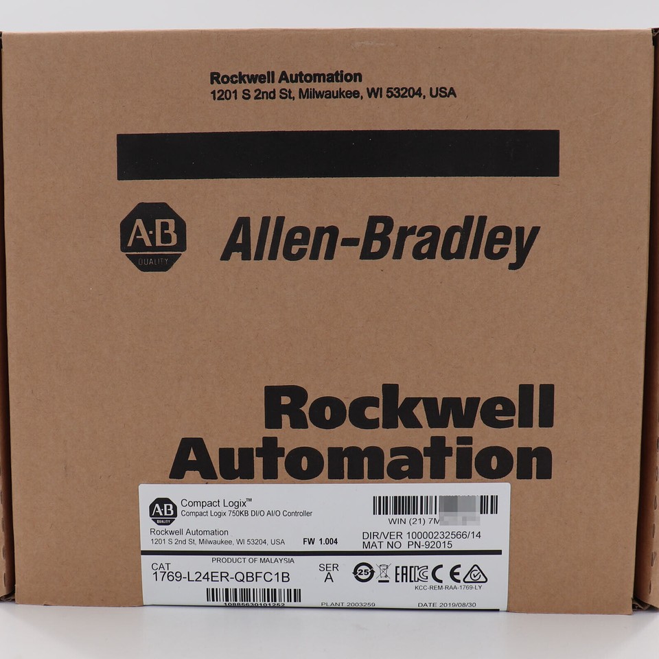 1pc NEW Allen-Bradley 1769-L24ER-QBFC1B Real US stock fast ship ...