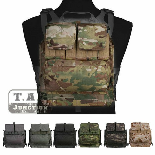Emerson Pack Zip-on Panel Plate Carrier Back Bag Mag Pouch | eBay