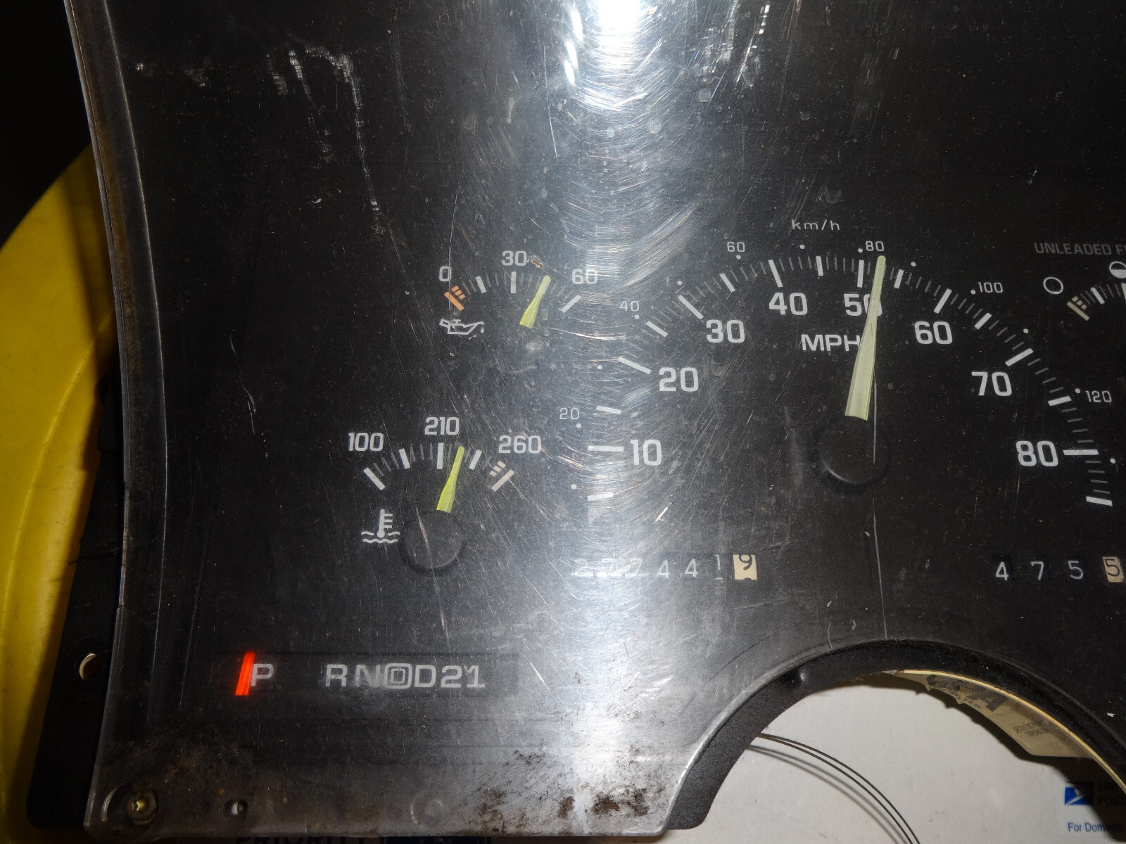 🔧 1992 C1500 SPEEDOMETER DISPLAY INSTRUMENT CLUSTER GAUGES PANEL ...