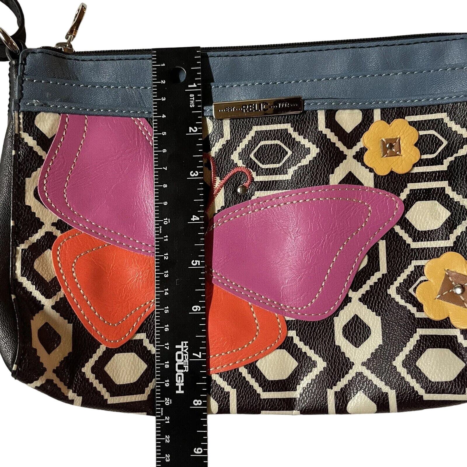 Relic Crossbody Bag Butterfly Floral Purse Geometric Imperfect | eBay
