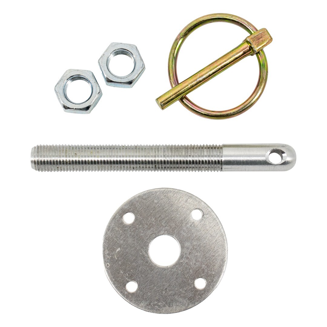 Hood Pin Kit - Aluminum 3/8" x 3-1/2" Pin - IMCA UMP SCCA NHRA Racing ...