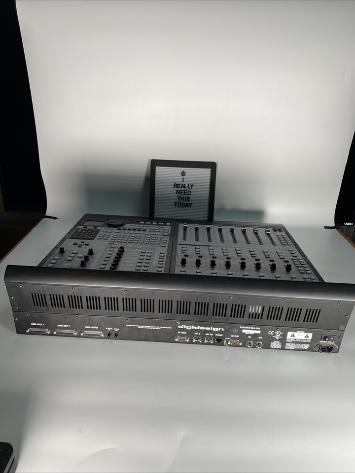 Digidesign ProControl Pro Tools Hardware Control Surface Main Unit ...