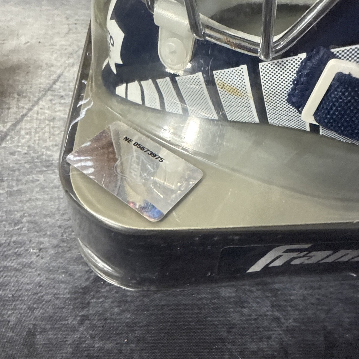 Anthony Stolarz Mask Hockey Mask Franklin Sports NHL Toronto Maple ...