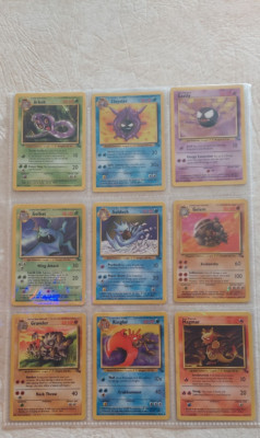 Pokemon Fossil Set - Complete 32 Card Uncommon/Common - LP Condition | eBay