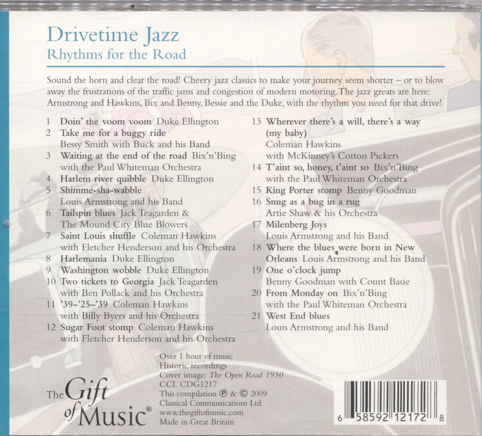 Drivetime Jazz - Rhythms For The Road CD | eBay Australia