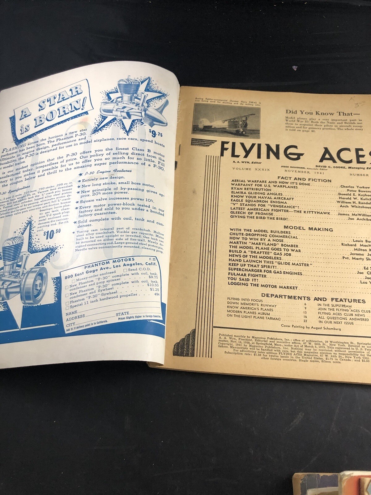 Flying Aces Pulp / Magazine Vol. 39 #4 VG+ 4.5 1941-MZ1 | eBay