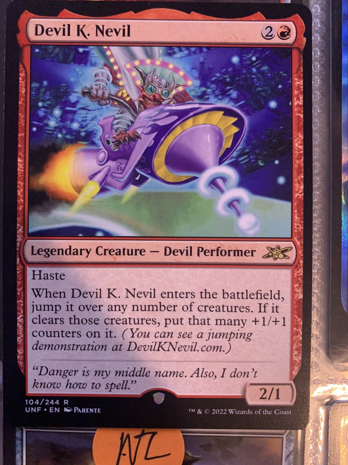 MTG Devil K. Nevil Unfinity 104 Regular Rare | eBay