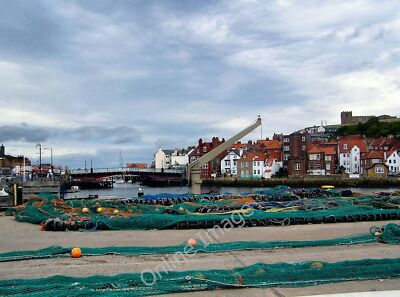 Photo 6x4 Whitby Inner Harbour Whitby/NZ8910 From the busy fish quay ...