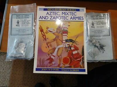 Men At Arms Collection Pre- Columbian Era Figures And Book *New VHTF ...