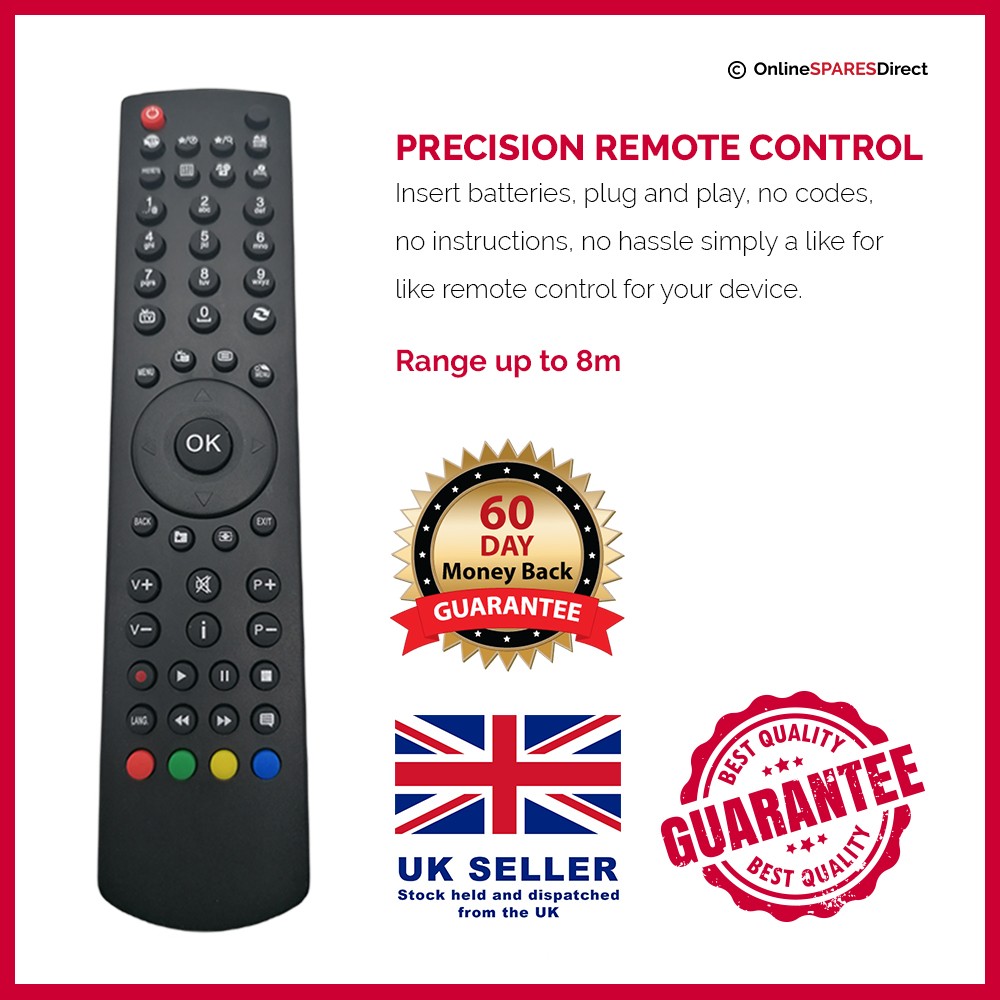 NEW TV Remote Control For Celcus models - DLED39167FHD / LED19132HD | eBay