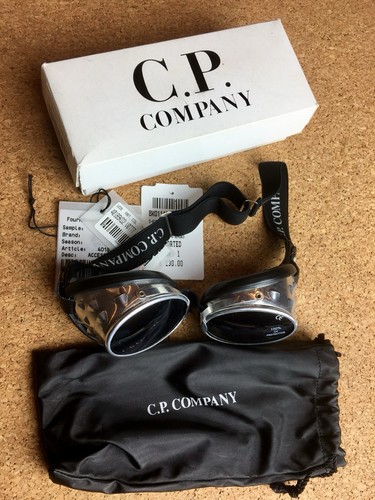 2004 Rare Sample CP Company Baruffaldi Explorer Ski Goggles Navy Arctic ...