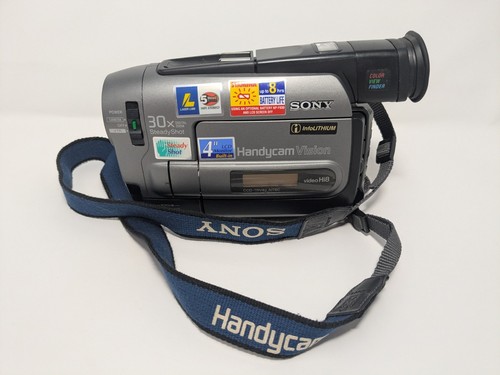 Sony Handycam CCD-TRV82 Hi-8 Analog Camcorder VERY RARE AS IS FOR ...