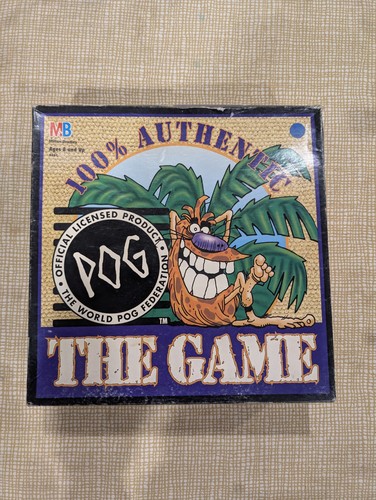 Vintage 1994 POG The Game World POG Federation Milton Bradley + Pogman ...