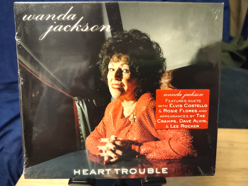 Wanda Jackson "Heart Trouble" CD 2003 CMH Records Hype Sticker | eBay