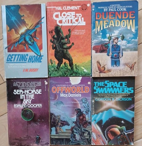 Lot of 64 Vintage SCIENCE FICTION paperbacks / GOOD | eBay