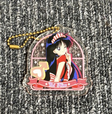 Sailor Moon Mars Hino Ray Acrylic Keychain Badge | eBay