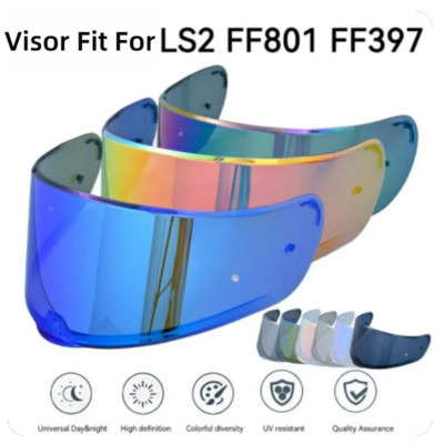 Motorcycle Helmet Visor Fits For LS2 FF801 FF397 Helmet Windshield Lens ...
