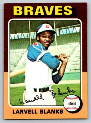 Baseball 1975 Topps #394 Larvell Blanks Atlanta Braves | eBay