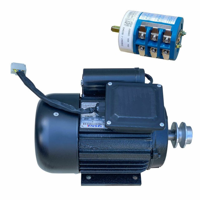 Tire Changer Electrical Motor + Switch Parts for XK Tire Machine 1730 r ...